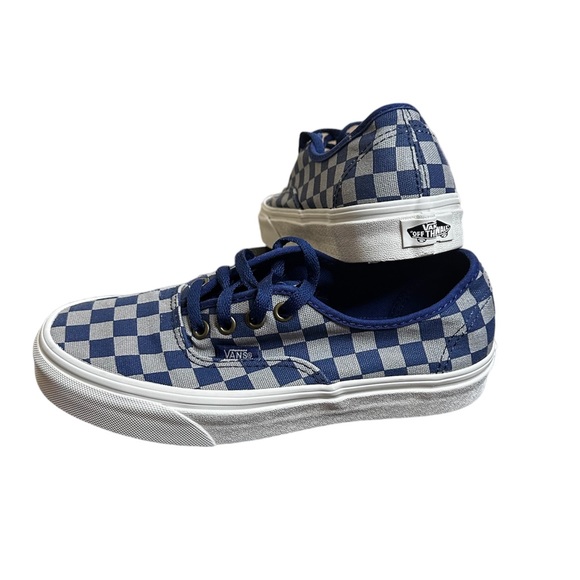 Vans | Shoes | Vans Women Navy Checker Board Ravenclaw Harry Potter Low ...